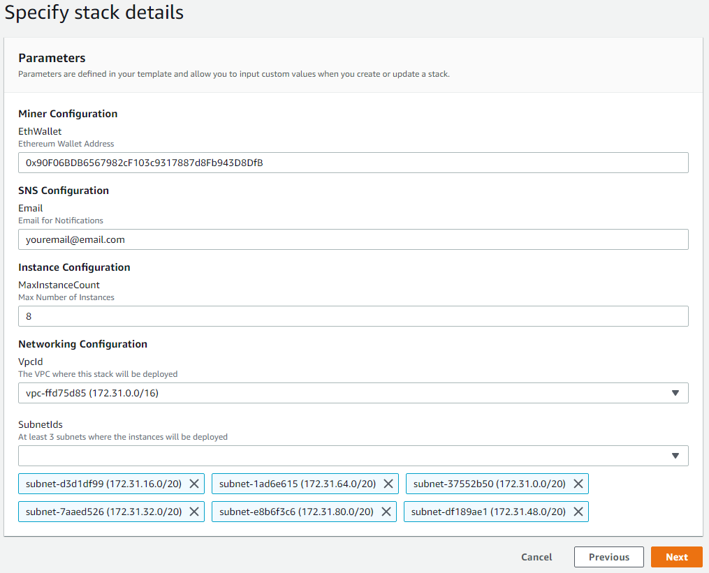GitHub - benwaddell/phoenix: AWS CloudFormation stack for deploying automated Ethereum mining ...